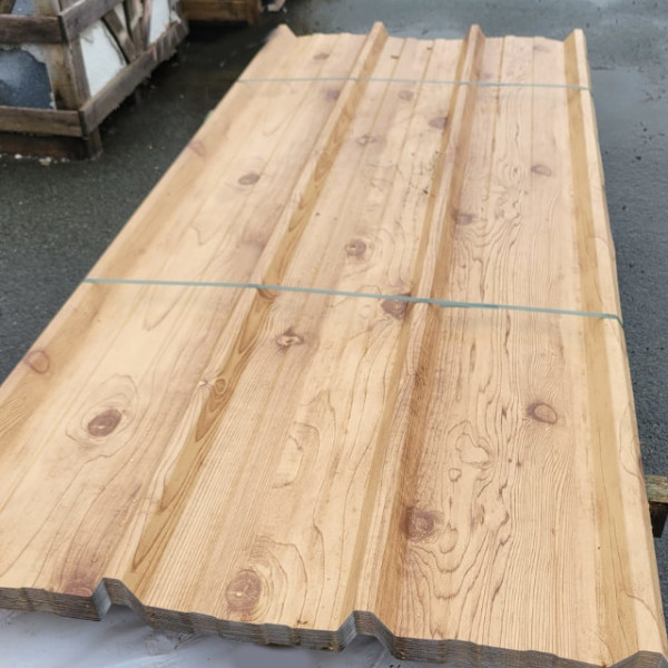 Tôles bac acier imitation bois - Mastock