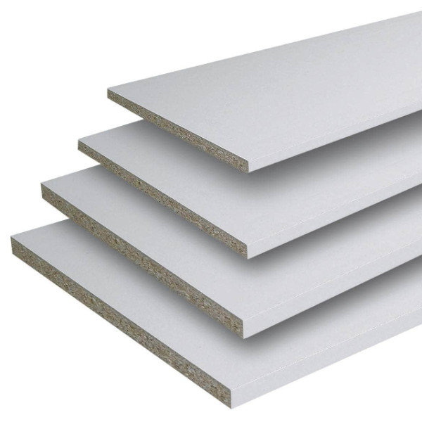 Tablette Mélaminée blanche - Tablette - Paneau - MASTOCK